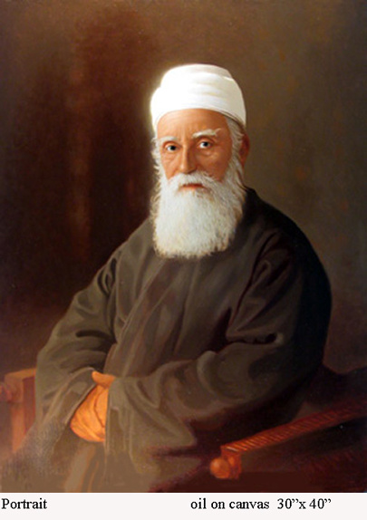 m samimi - artist- Portraits in Oil